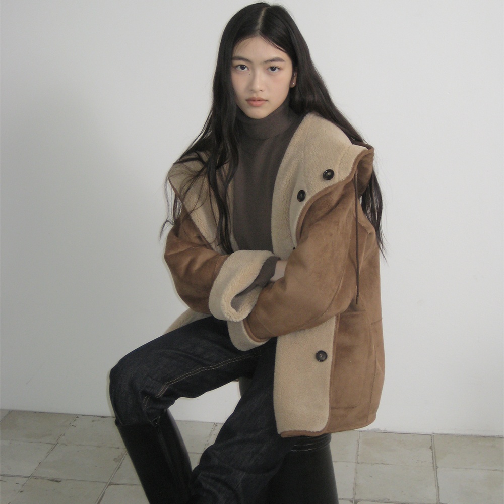 틸버 [29CM 단독][3차 1/18예약배송]_Hood Searing Reversible Mustang Brown - 위시버킷