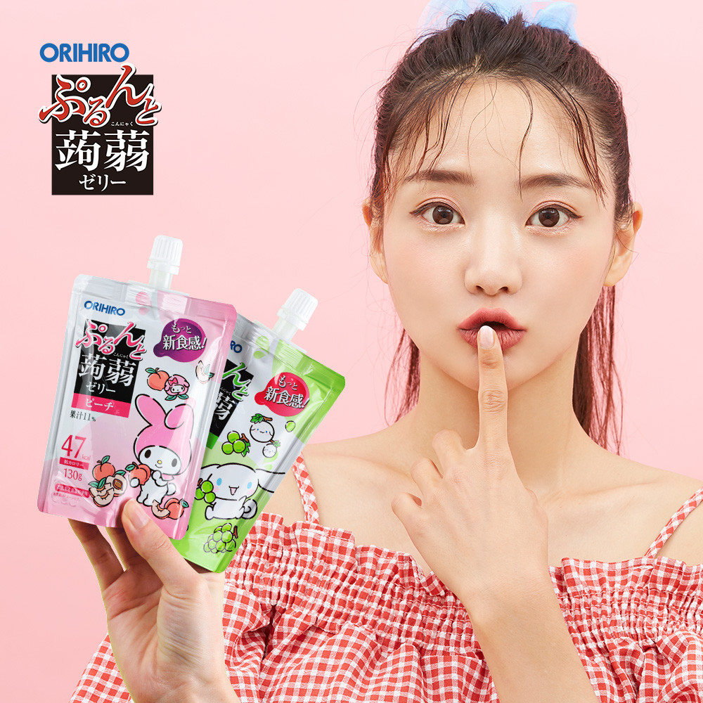 오리히로 오리히로곤약젤리 산리오 130g 8팩+8팩 일본 ORIHIRO 코스트코 - 위시버킷