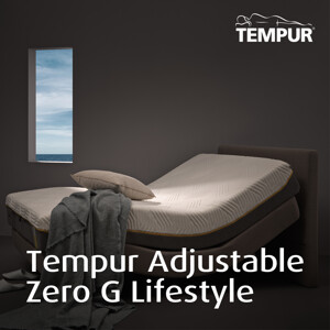 템퍼 템퍼 전동침대 제로지 라이프 스타일 (Zero G Life Style) 퀸 (Q) 그레이 (Grey) - 위시버킷