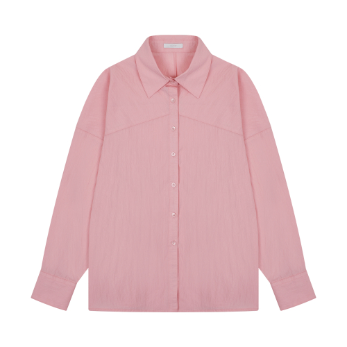 클로엣 Cooling Wrinkle Free Shirt_Cherry Pink - 위시버킷