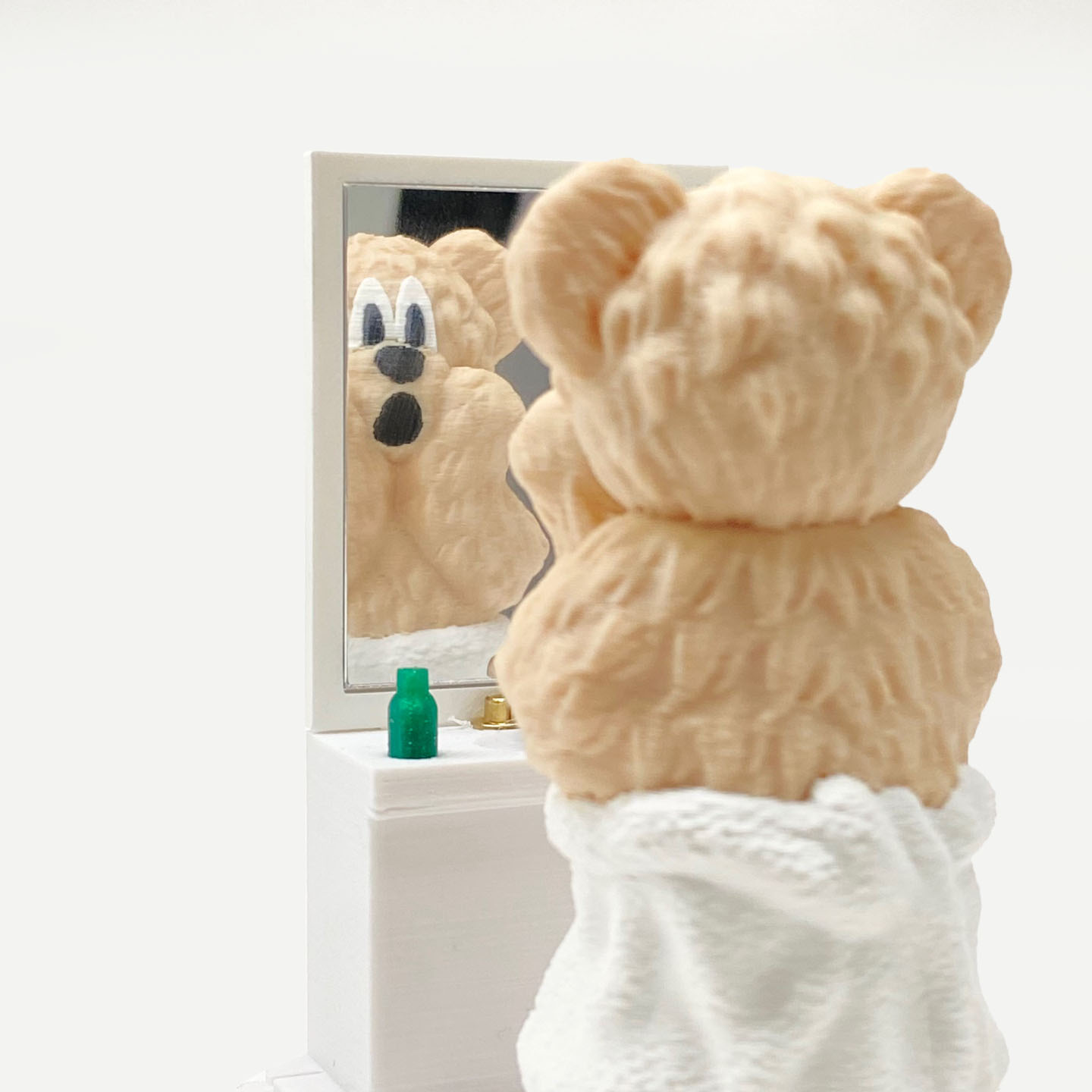 사운즈굿 "Kevin" Bear Figure & Spinner (X Manfromeast) - 위시버킷