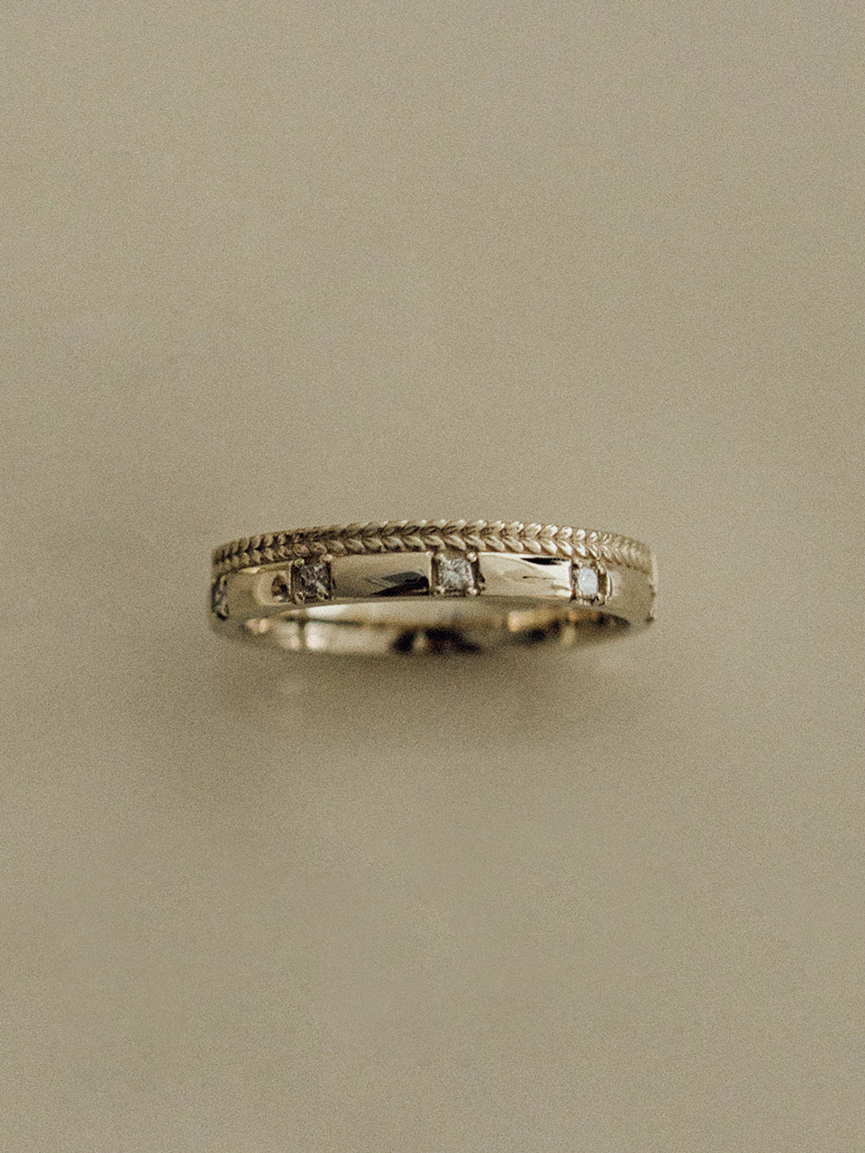 프릿 Promise Leaf Princess Cut Diamond Ring - Original - 위시버킷