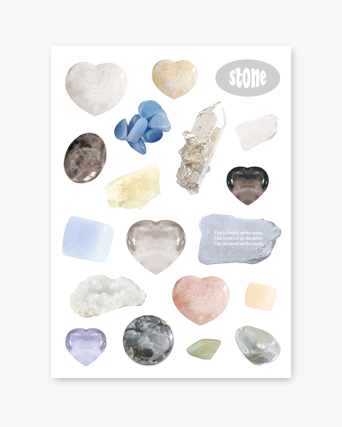 논페인터 stone sticker - 위시버킷