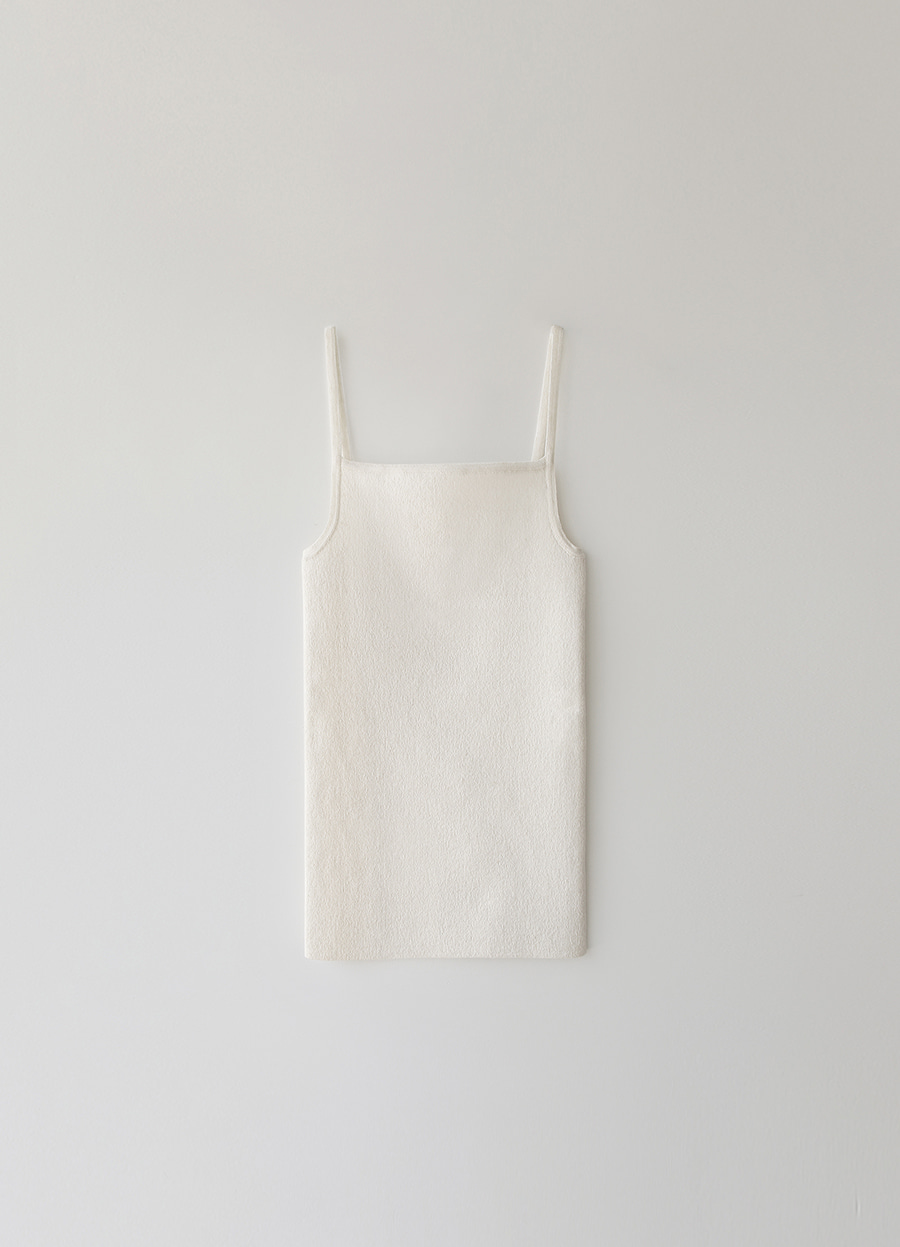 낫띵리튼 Yekki knit sleeveless (Ivory) - 위시버킷