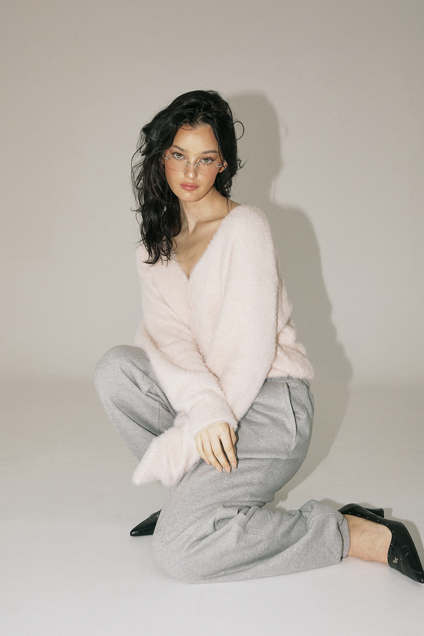 쓰리타임즈 Mary knit cardigan - 위시버킷