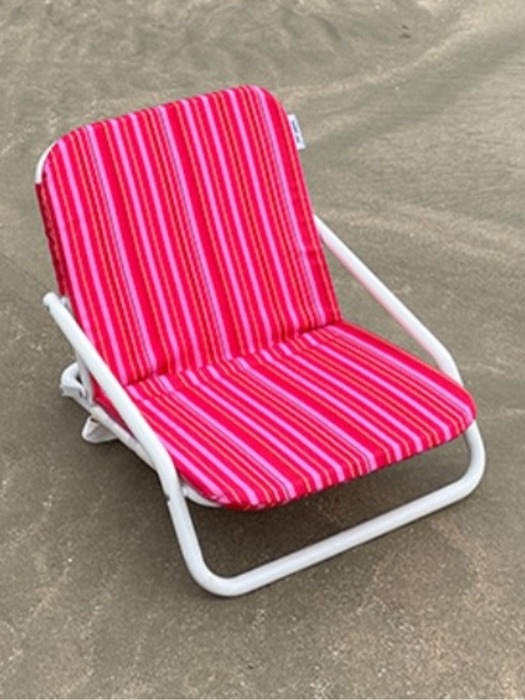 메종드알로하 Aloha Low Chair 알로하로우체어 - 레드라인 - 위시버킷