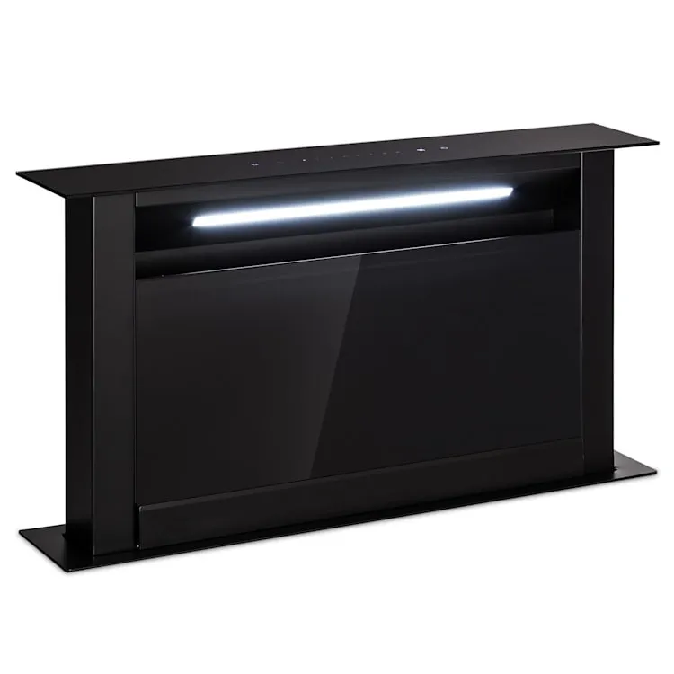 크로켓 클라슈타인 로열 플러쉬 에코 다운드래프트 후드 60 Klarstein Eco 올블랙 - 위시버킷