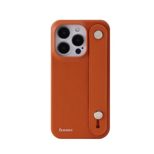 페넥 CIRCLE iPHONE 14 STRAP CASE - DARK ORANGE - 위시버킷