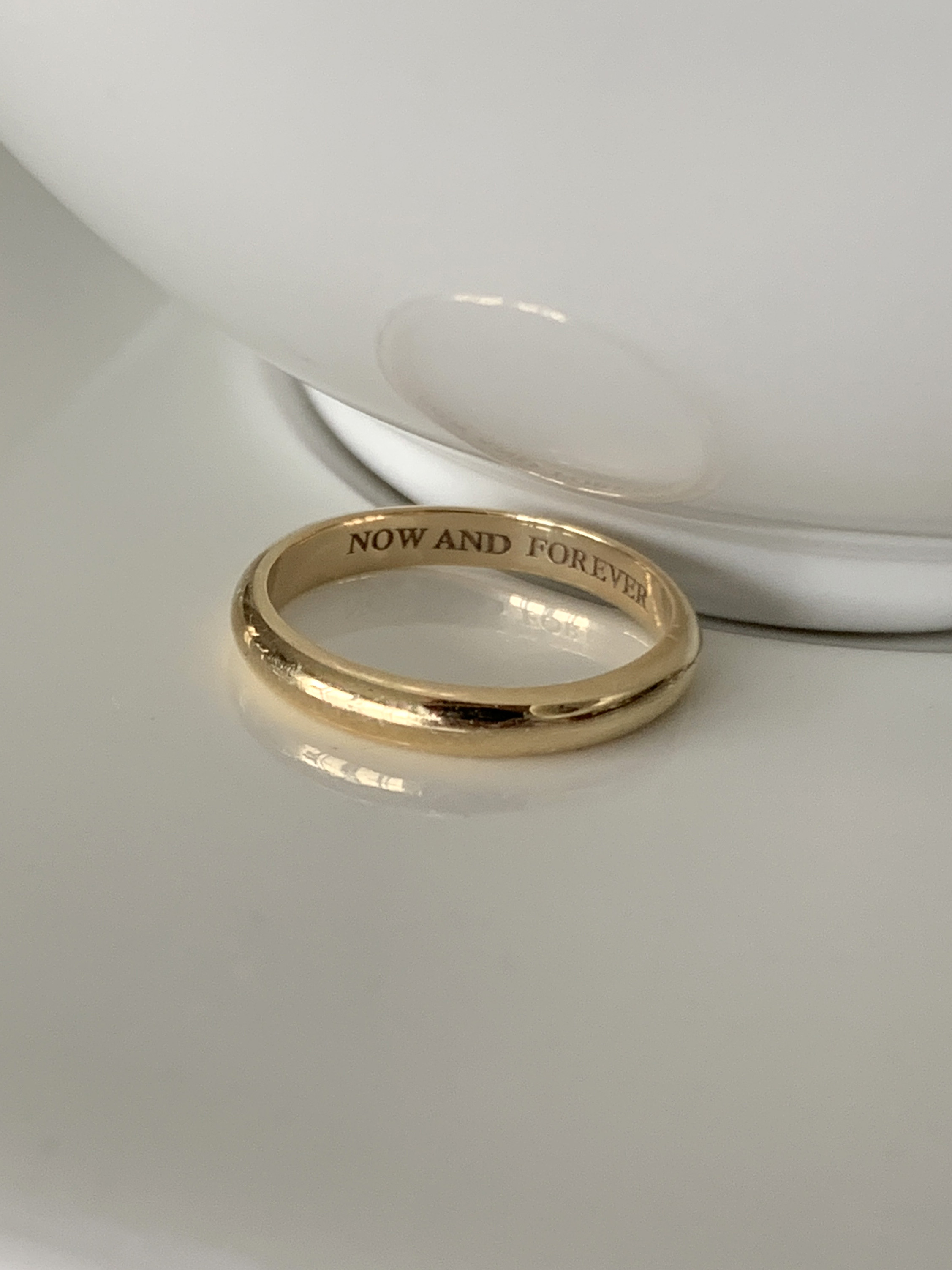 아방쎄 14k Dear Ring(각인 가능) - 위시버킷