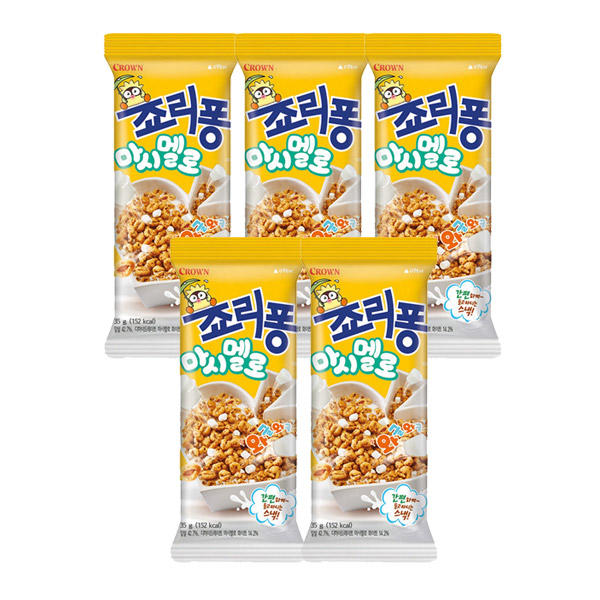 크라운 크라운 죠리퐁 마시멜로 59gx5개 위시버킷