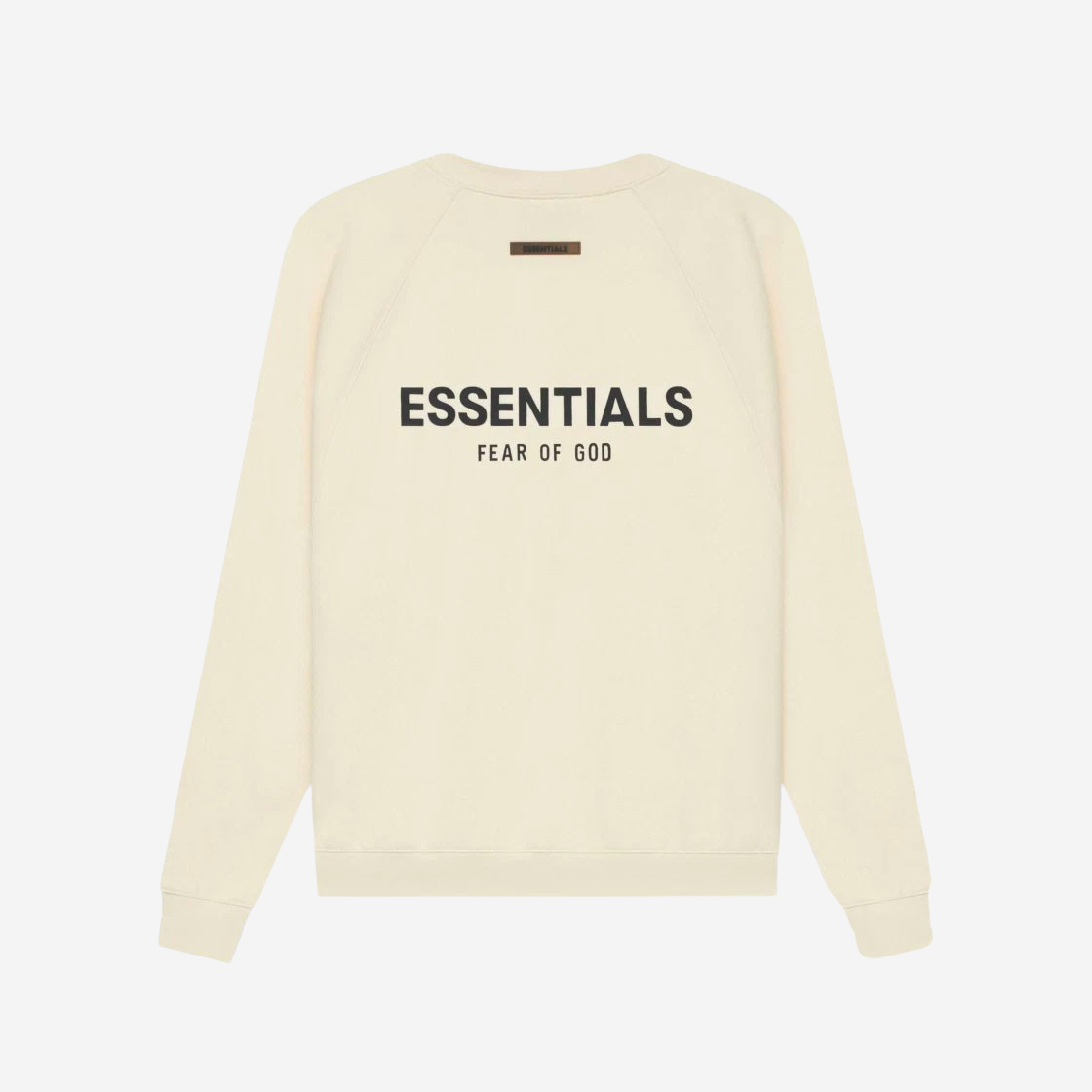 에센셜 Essentials Pull-Over Crewneck Sweatshirt Cream - 21SS - 위시버킷