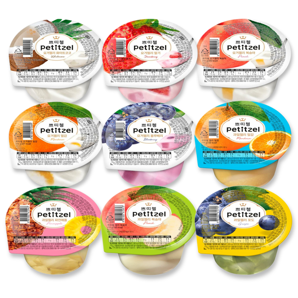 CJ제일제당 CJ 쁘띠첼 요거젤리 과일젤리 210gx6개입 - 위시버킷
