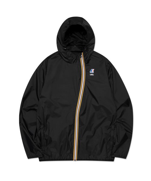 엘엠씨 LMC X K-WAY CURVED WINDBREAKER JACKET black - 위시버킷