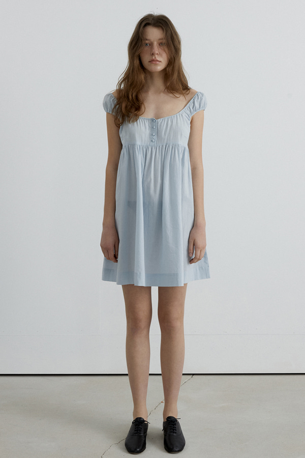 오버듀플레어 COTTON BABY DOLL OPS_BABY BLUE - 위시버킷