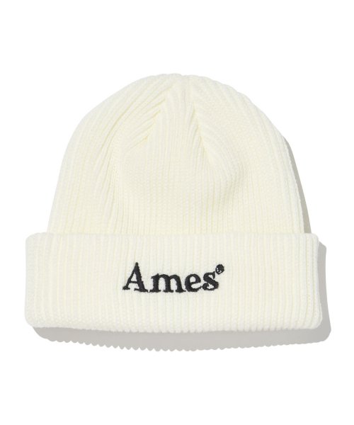 아메스 월드와이드 아메스 월드와이드(AMES-WORLDWIDE) COLORED LOGO BEANIE_WH(21FWCP03 ...
