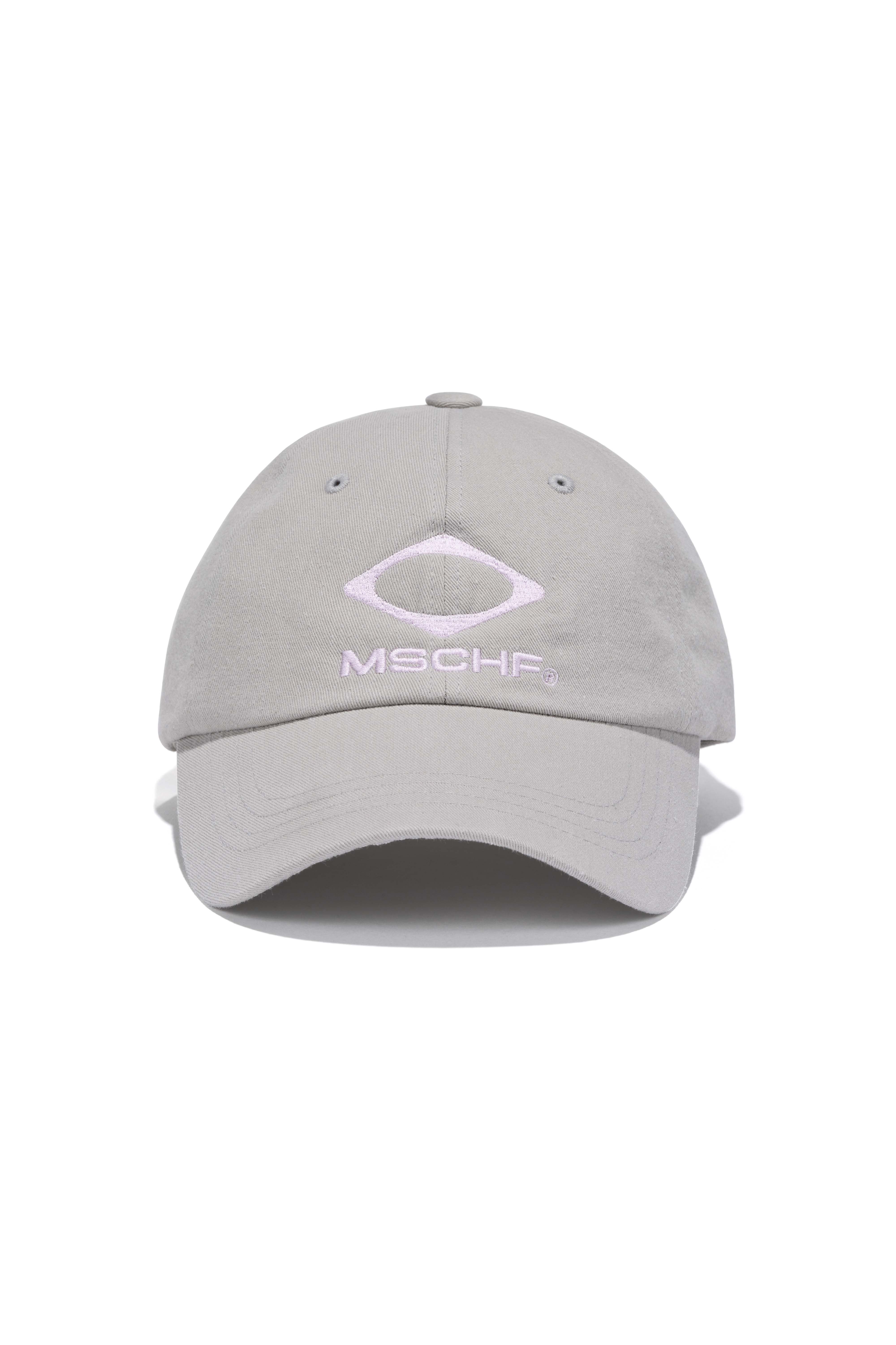 미스치프 RHOMBUS COTTON BALL CAP_LIGHT GREY - 위시버킷