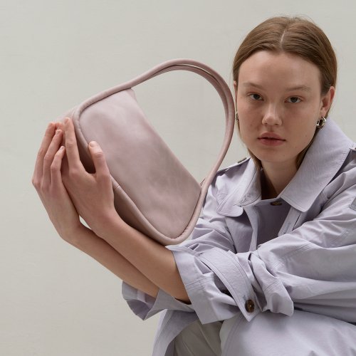 여밈 mini ridge bag (lilac) - 위시버킷