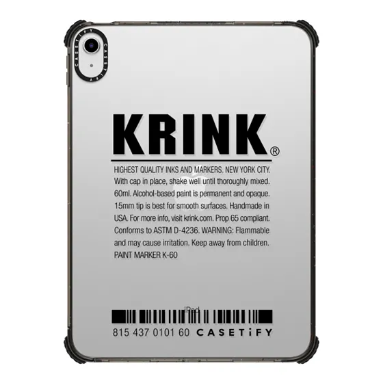 케이스티파이 Krink K-60 Marker Black iPad Case - 위시버킷