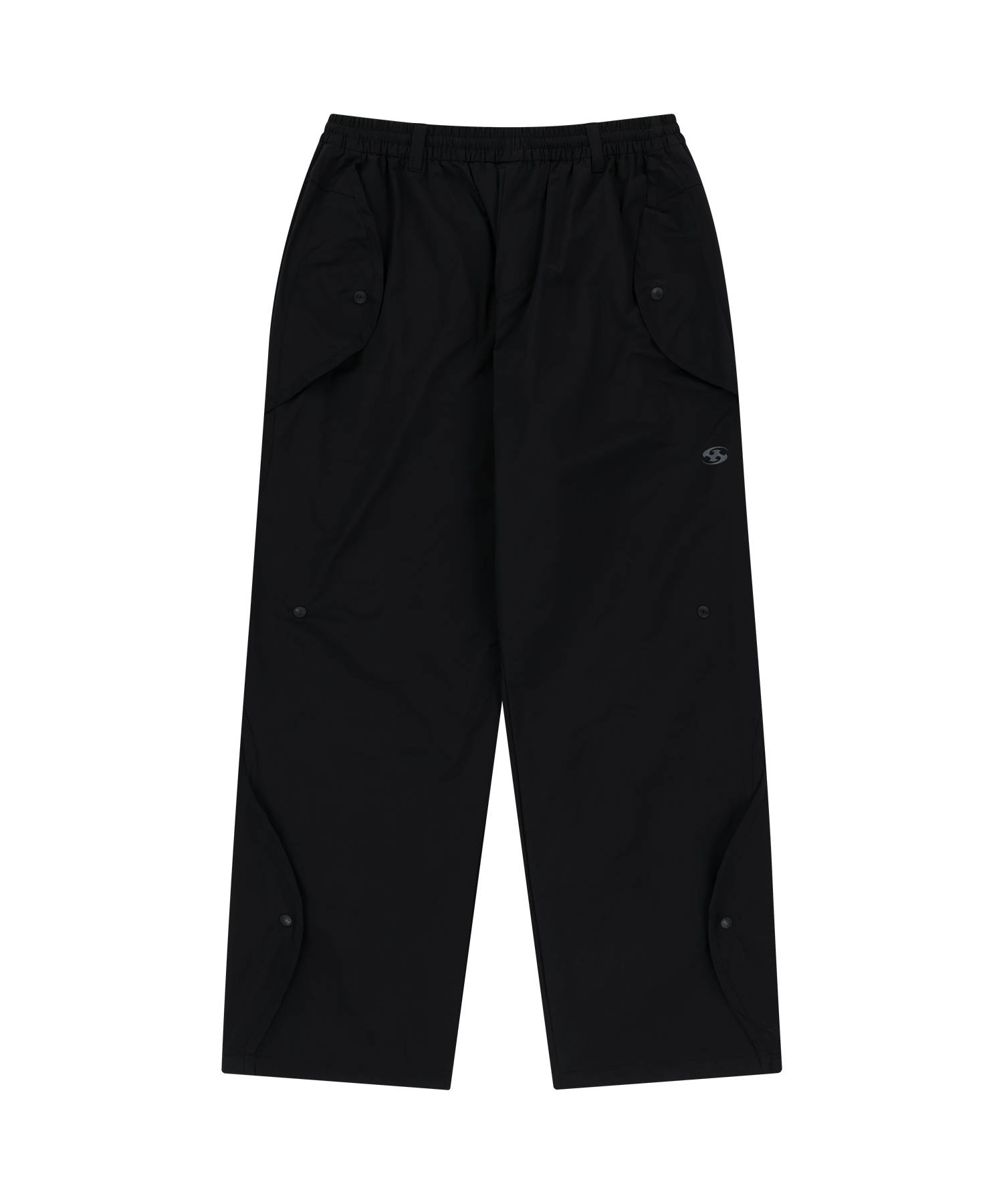 산산기어 WAVE PANTS [BLACK] - 위시버킷