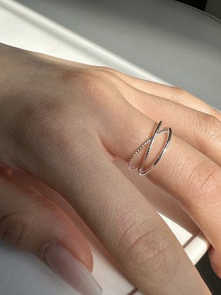 모스크스 MOSXE [925silver] Yeori layer ring (1ea) - 위시버킷