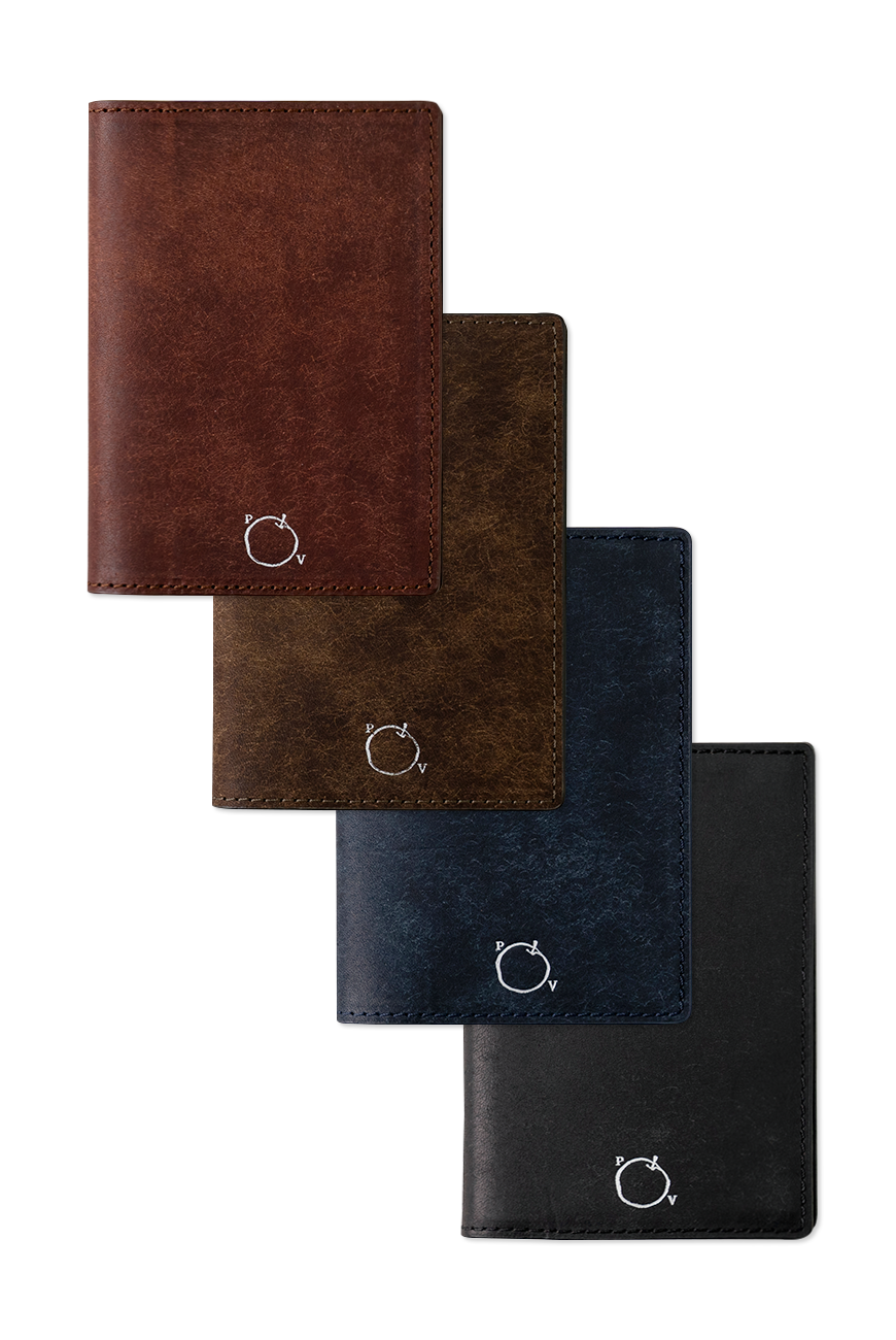 포인트오브뷰 레더 노트 커버 Leather Notebook Cover A7 Pueblo - 위시버킷