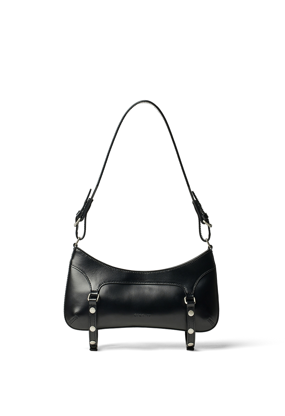 더오픈프로덕트 GARTER SHOULDER BAG, BLACK - 위시버킷