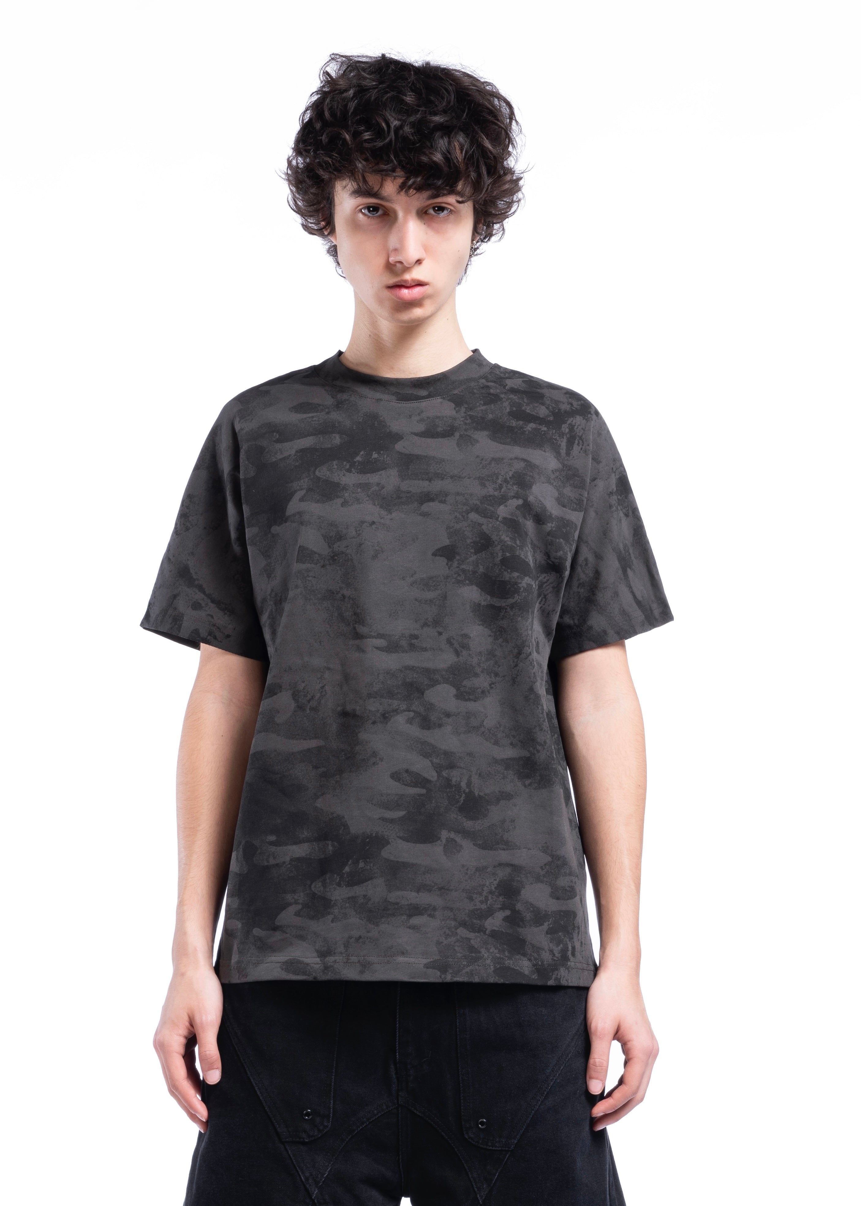 노 페이스 스튜디오 CAMO MONOGRAM T-SHIRT BLACK - Camo / 1 - 위시버킷