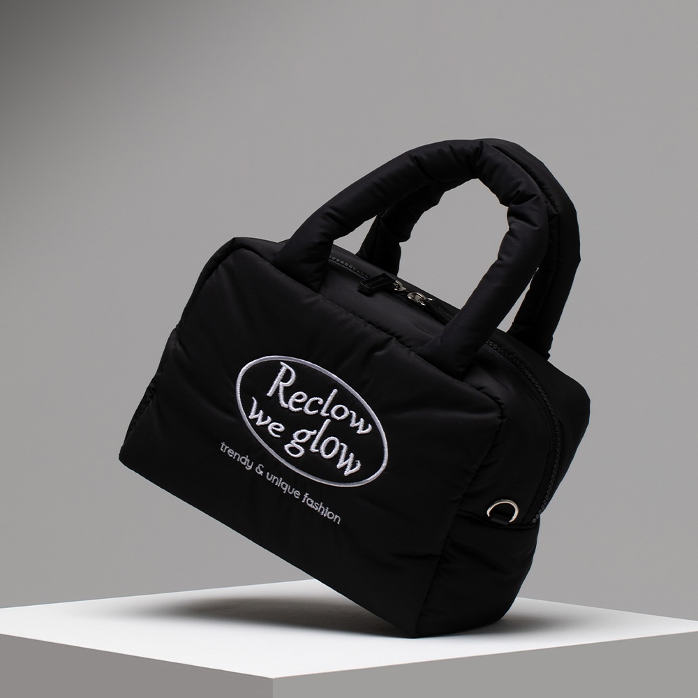 리끌로우 cloud padding bag BLACK - 위시버킷