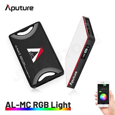 어퓨처 Aputure AL-MC LED 3200K-6500K RGB 라이트 HSI/CCT/FX 카메라 비디오 LED 라이트 패널 ...
