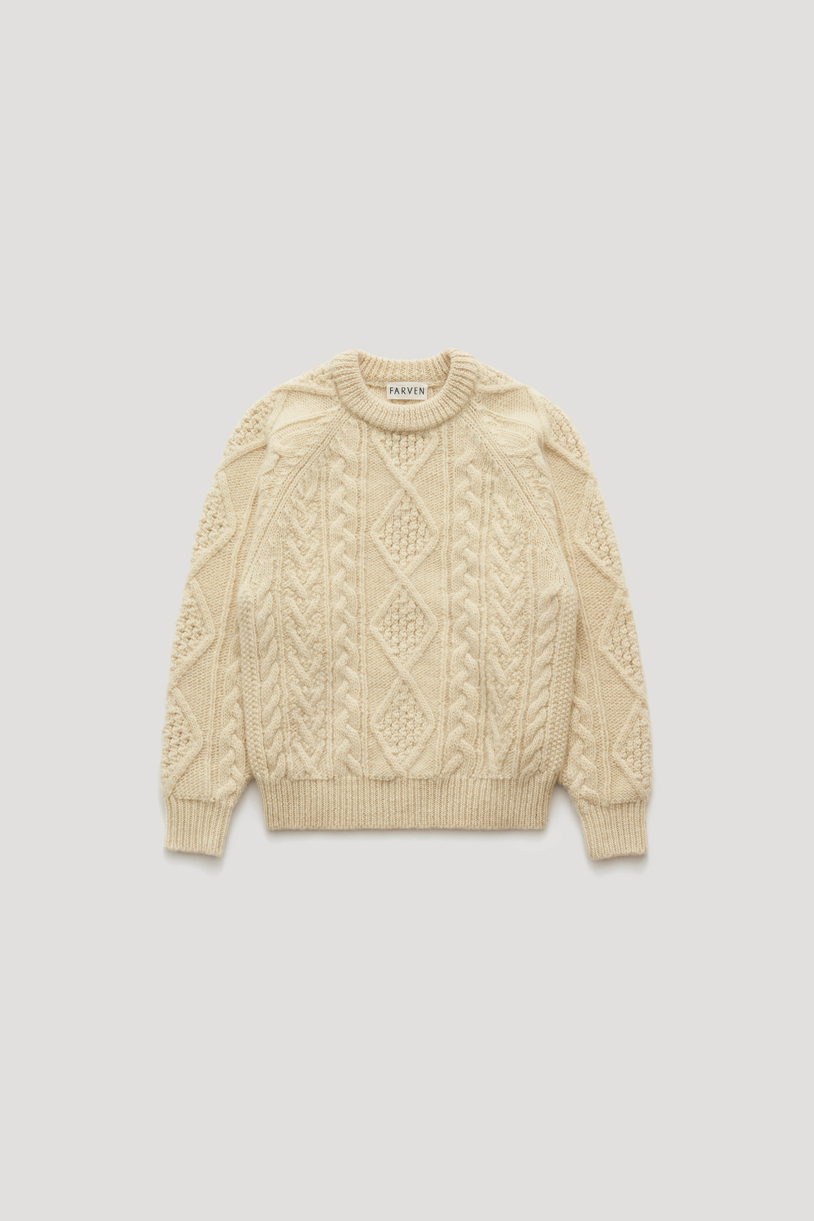 파르벵 [3rd reorder] CAROL WOOL CABLE KNIT_IVORY / ₩198,000 - 위시버킷