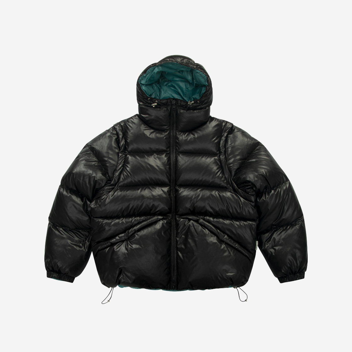 더바이닐하우스 Thevinylhouse Reversible Padded Jacket Black - 위시버킷