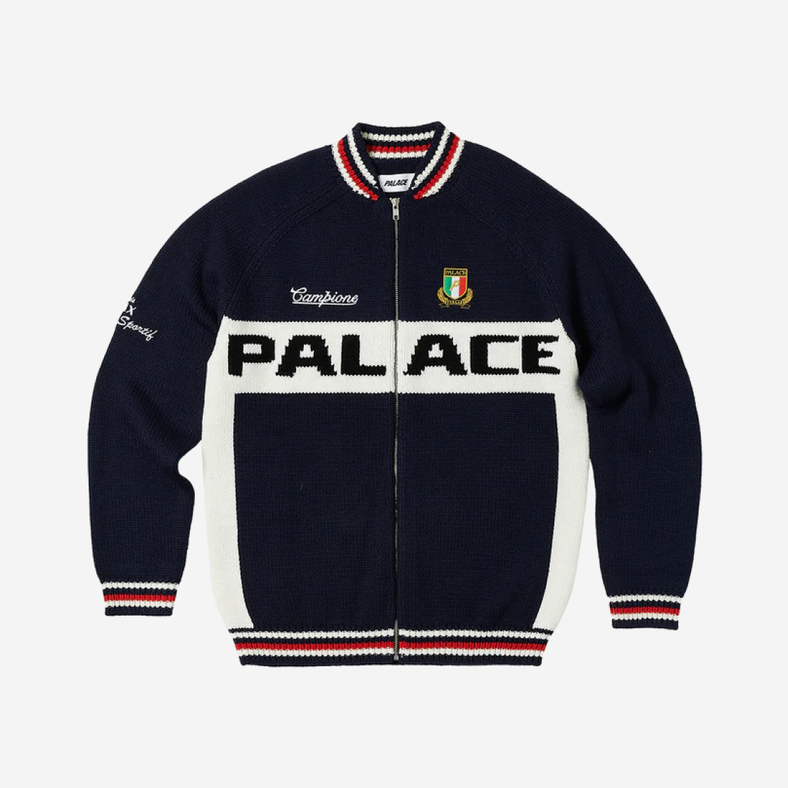 팔라스 Palace Cycle Knit Navy - 23SS - 위시버킷