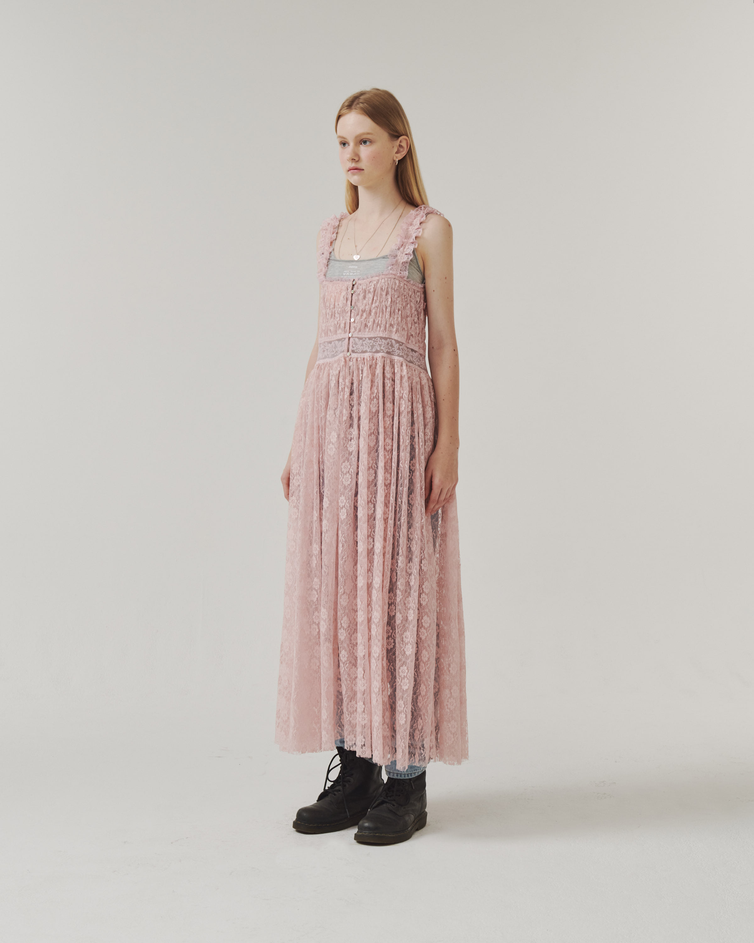 플레따 flétta dress 42 pink - 위시버킷