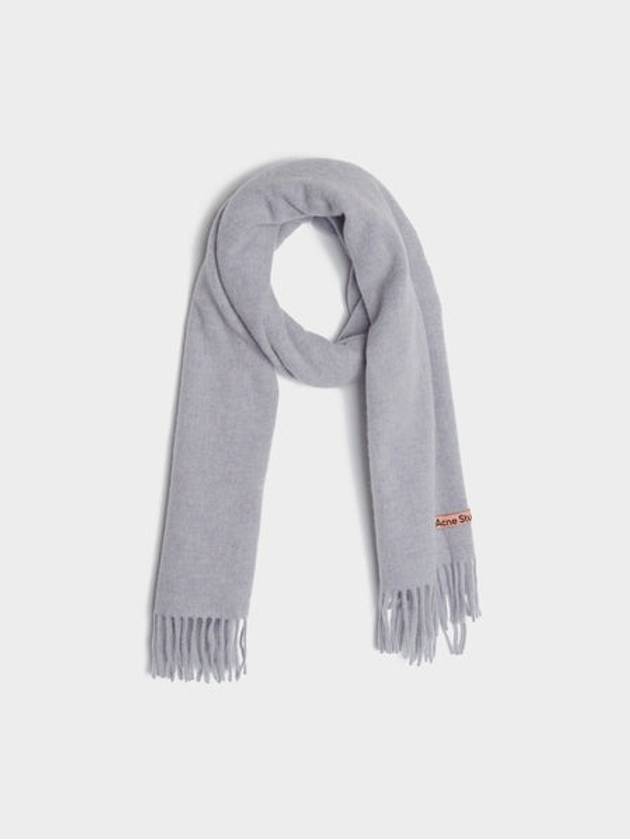 아크네스튜디오 FW23 아크네스튜디오 남녀공용 Fringe Wool Scarf Narrow FN-UX-SCAR000218 ...