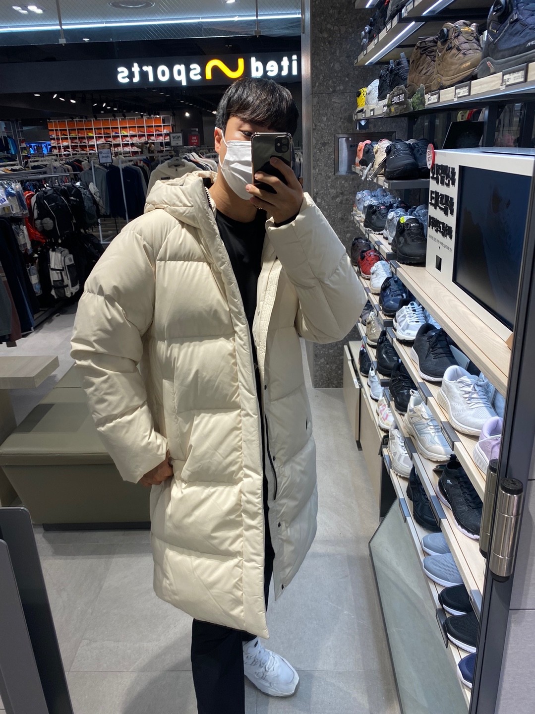 네파 네파 21FW 남여공용 C-TR 롱 푸퍼다운 자켓 7HF2064 - 위시버킷