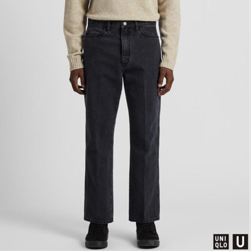 유니클로 유니클로U 19FW 스트레이트 진 데님 - 위시버킷