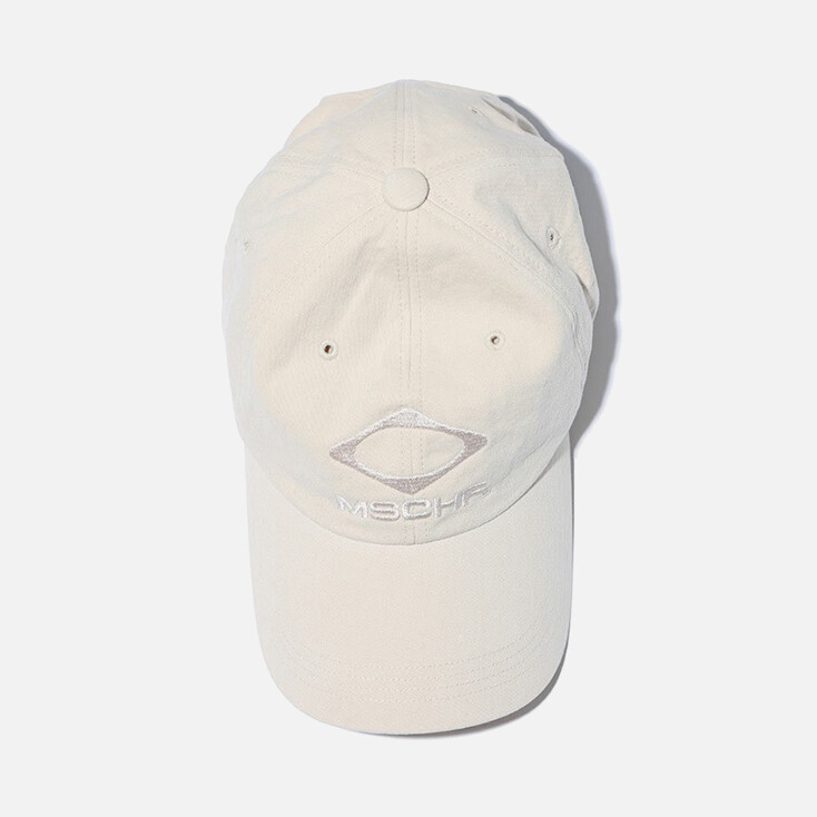 미스치프 RHOMBUS BASIC BALL CAP (CREAM) - 위시버킷