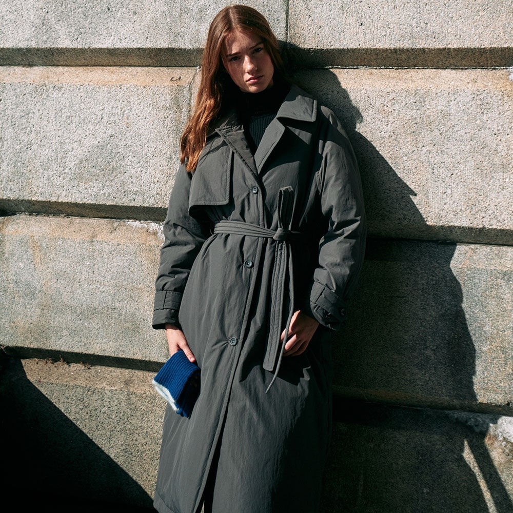 온앤온 Trench Long Goose Down NEP3WHB02 - 위시버킷