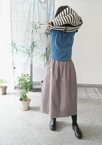 에프터먼데이 matt swell banding skirt (2c) - 위시버킷