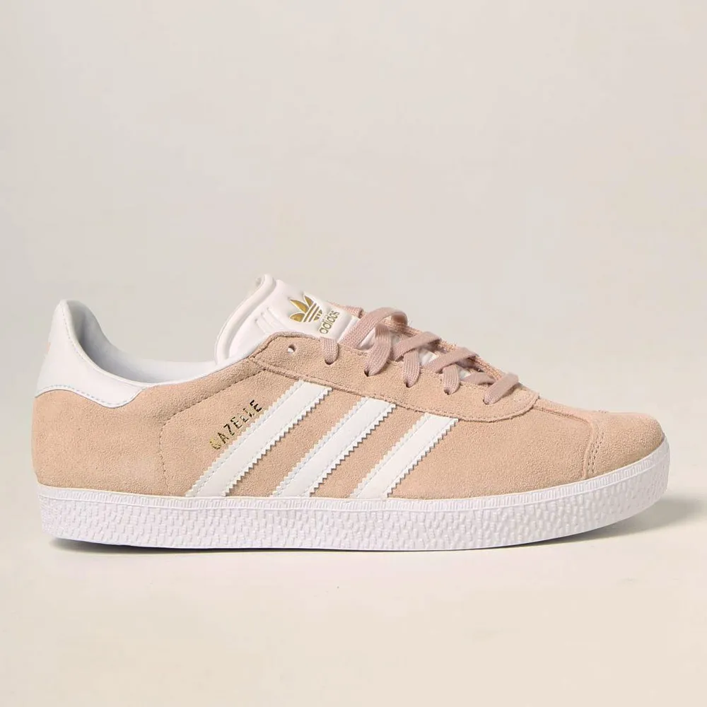 아디다스 아디다스 오리지널 가젤 GS 핑크 틴트 화이트 H01512 - 위시버킷