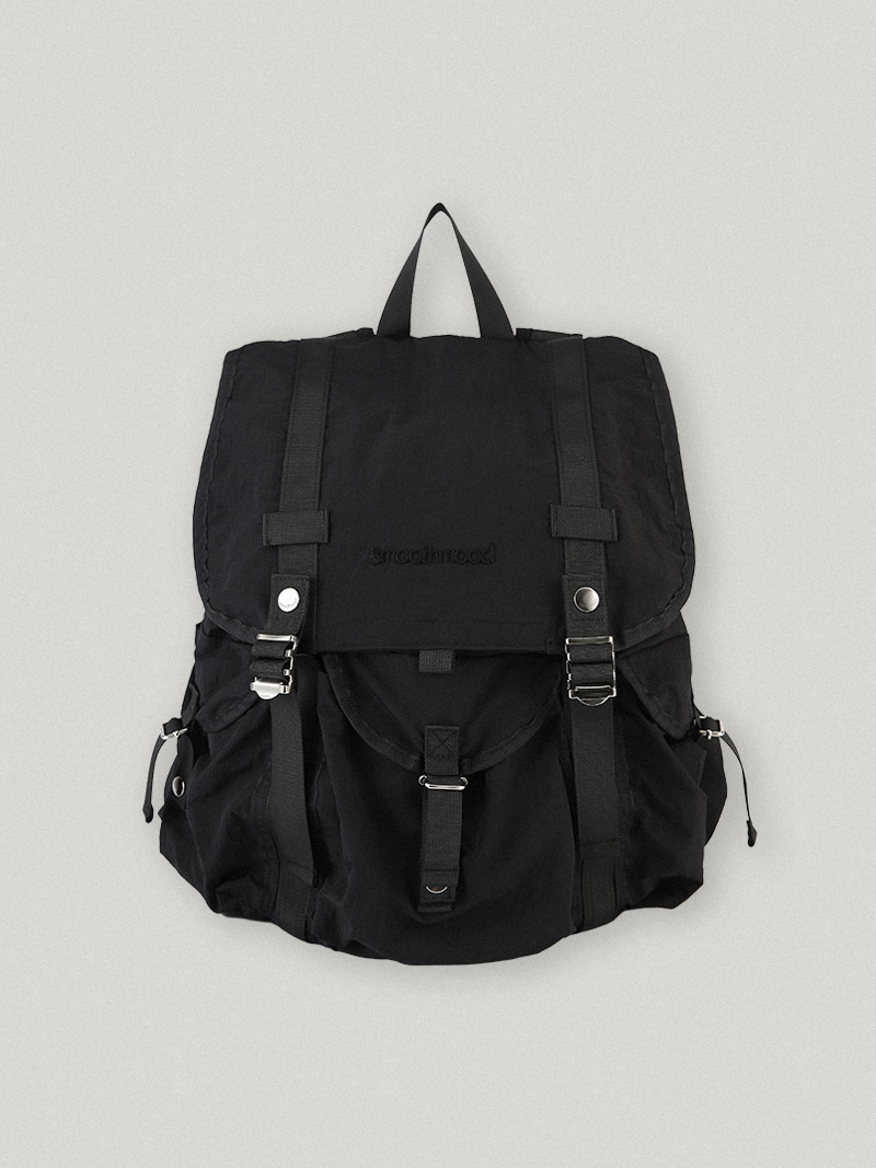 스무드무드 Off Duty Backpack Black - 위시버킷