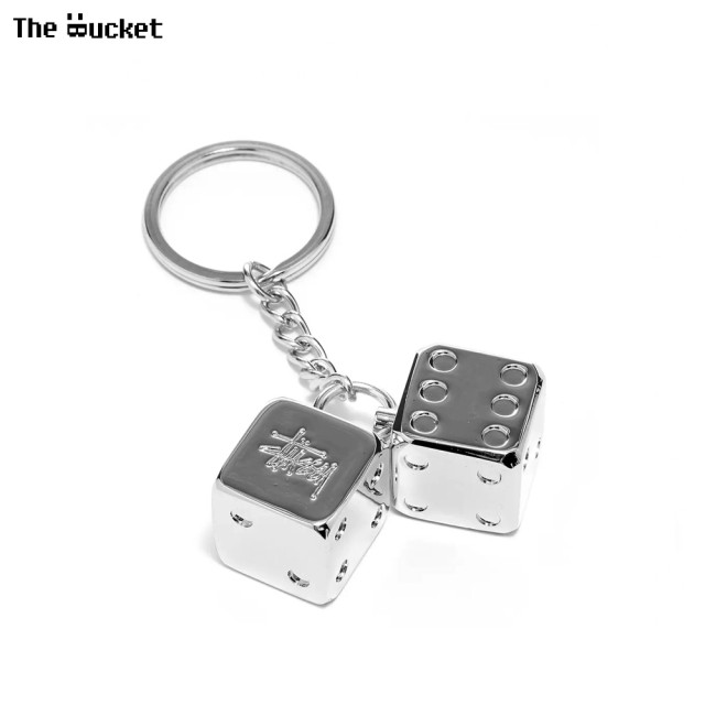 스투시 스투시 메탈 주사위 키링 STUSSY METAL DICE KEY CHAIN - 위시버킷