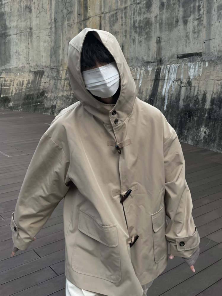 니들로우 Rain french coat /레인 프렌치 후드 코트 -2C - 위시버킷