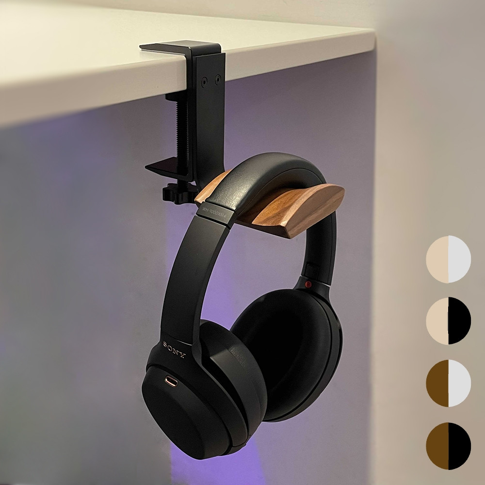 니케 니케 원목 헤드폰 헤드셋 거치대 걸이 에어팟맥스 소니 책상 - 위시버킷