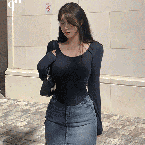 히니크 [자체제작] 모어핏 긴팔ver. -4 color - 위시버킷