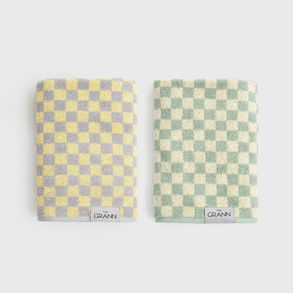 그란 [스페셜오더] NEW&BEST FACE TOWEL SET (4type) - 위시버킷