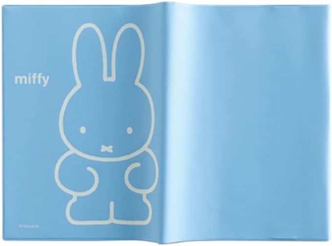 미피 MIFFY Miffy BM-216 PVC Book Cover, Paperback, Blue - 위시버킷