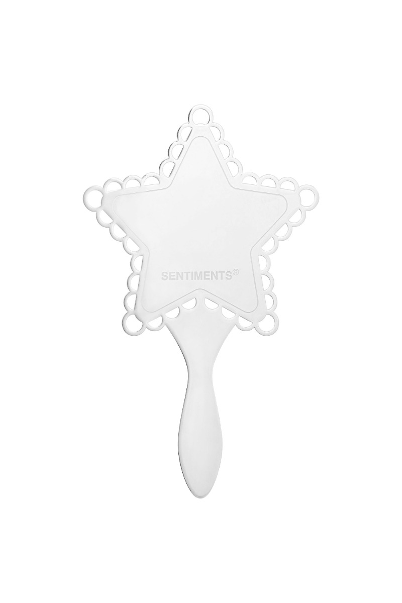 센티멍 NO.604 [SILVER] STAR HAND MIRROR - 위시버킷