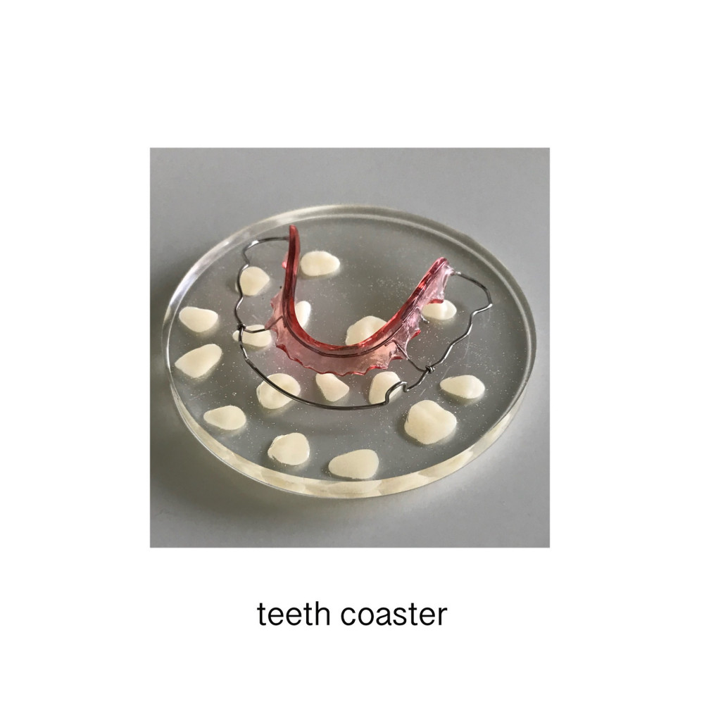 블리스클럽 teeth coaster (clear) - 위시버킷