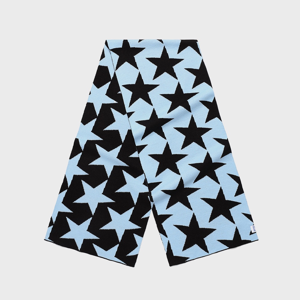 카비시 REVERSE STAR MUFFLER SKY BLUE(CV2CFUAB88A) - 위시버킷